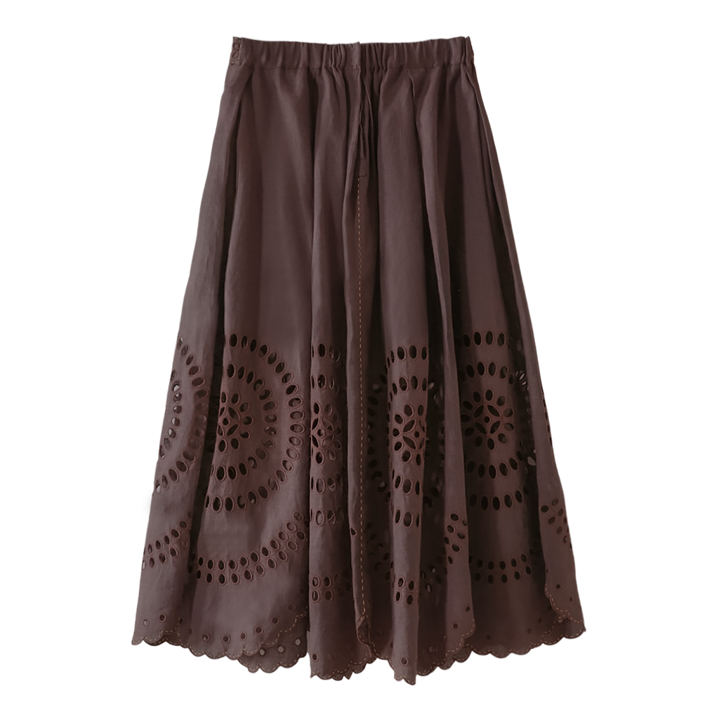 Marika Cut-Embroidered Skirt – Vita Kin